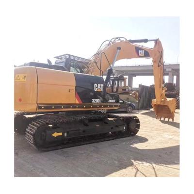 China Excavadora usada CAT 320D de 20 toneladas procedente de Japón en buen estado con 1000 horas de trabajo en venta