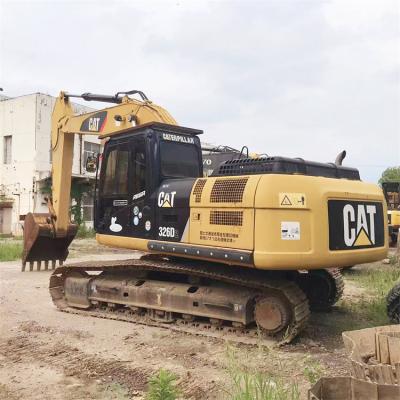 China Motor de Caterpillar 26 toneladas excavadora usada cat 326d2 en buen estado de funcionamiento en Japón en venta