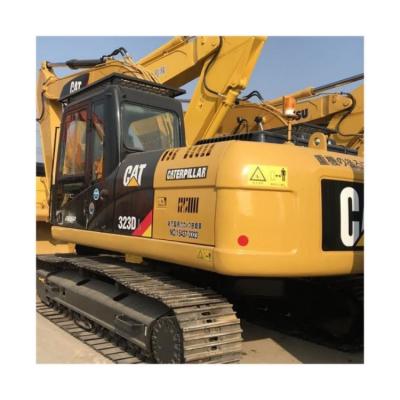 China Excavadora usada CAT 323 de baja y buena salud modelo 2022 fabricada por CAT en Japón en venta