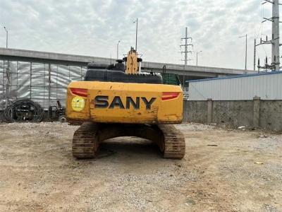 China SANY 215 245 265 Medium Excavators 24Ton Second Hand 2020 Year 1.3m3 Bucket Capacity for sale