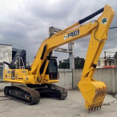 Cina Buone condizioni 22 tonnellate Usato Komatsu PC220 escavatore in Giappone 1 m3 secchio 110 KW Potenza in vendita