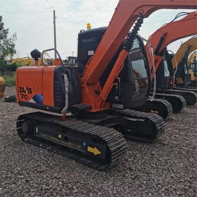 China Japan imported used hitachi excavator 7ton hitachi ZX70 hitachi excavator for sale
