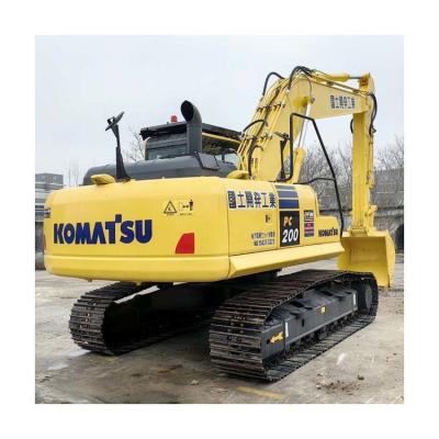 China Originele hydraulische klep 2021 Japanse 20 ton Crawler Chain Excavator Komatsu PC 200-8 Te koop