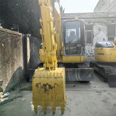 China Mini Komatsu PC78 Crawler Excavator 7 Ton Usado no Japão com válvula hidráulica original à venda