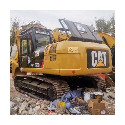 Китай 20000 кг масса машины гусеница 320D2 экскаватор в хорошем состоянии Япония оригинальный продается