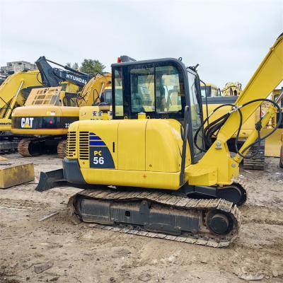 Cina Mini escavatore Komatsu PC55MR-2 originale con 2896 ore di lavoro Condizione di lavoro in vendita