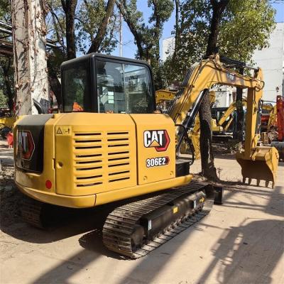 Cina Giappone originali mini usato 6 tonnellate cat 306e 306e2 escavatore a Shanghai in vendita