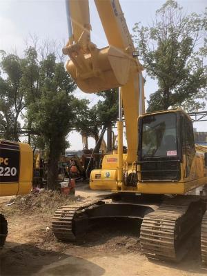 China Crawler Chain Moving Type 20t Gebruikte Komatsu PC200-7 graafmachine met Cummins motor Te koop