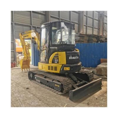Китай Оригинальный гидравлический цилиндр Komatsu PC55MR 5,5 т японский экскаватор 1600 рабочих часов продается