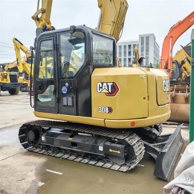Китай Мини использованный экскаватор CAT 308 8 тонн в хорошем состоянии оригинальный гидравлический клапан из Японии продается