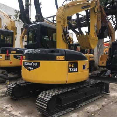 China Originele Hydraulische Pomp 41KW Japan Originele komatsu PC78US Graafmachine 7 ton Gebruikte Mini Te koop