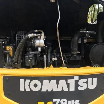 China Originele Hydraulische Pomp 41KW Japan Originele komatsu PC78US Graafmachine 7 ton Gebruikte Mini Te koop
