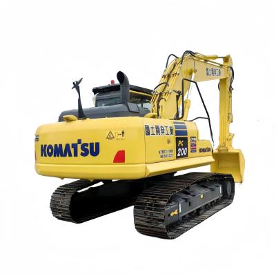 Китай В хорошем состоянии 22 тонны Komatsu PC200-8 экскаватор на нижнем с двигателем Cummins из Японии продается