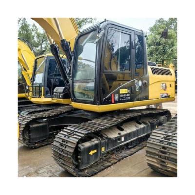 China Peças originais 13 toneladas Excavadora CAT313D de gatos usados com menos horas à venda
