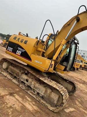 China Cat 312 Graafmachine, kruipende ketting, bewegende type met goede gezondheid en duurzame constructie Te koop