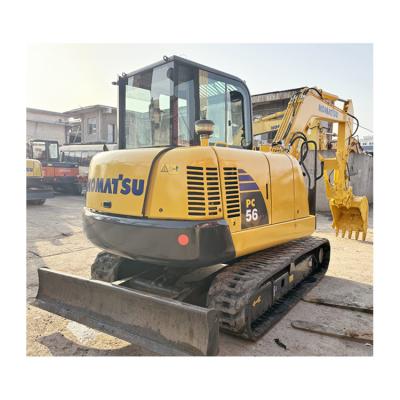 Китай Экскаватор Komatsu PC56 с 2896 рабочими часами в отличном состоянии продается