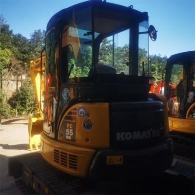 Cina 1950 Orari di lavoro Utilizzato Komatsu 55 Crawler Excavator per progetti di scavo in vendita