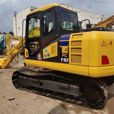 China 2023 Concurrerend 100% Japanse Gebruikte Komatsu Crawler Excavator PC110 Klaar voor het schip Te koop