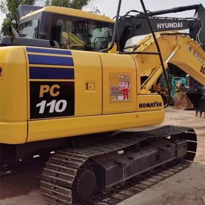 China 2023 Concurrerend 100% Japanse Gebruikte Komatsu Crawler Excavator PC110 Klaar voor het schip Te koop