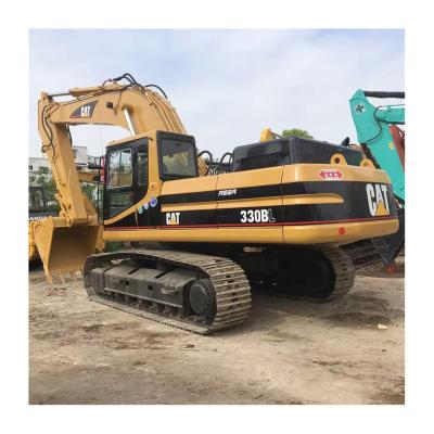 Китай Катерпиллер 30 тонн использованный экскаватор Cat 330BL в Шанхае с оригинальным гидравлическим насосом продается
