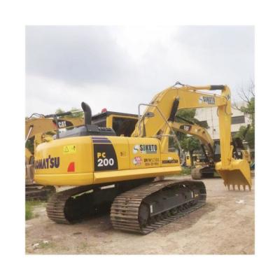 China 20T original Komatsu PC200-8 excavadora máquina de construcción de rastreador hidráulico para el beneficio en venta