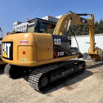 China Japan originele tweedehands tweedehands gebruikte graafmachine Caterpillar Cat 312D Te koop