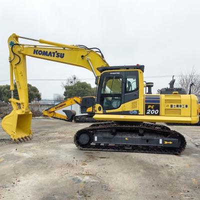 China Originele hydraulische pomp en cilinder Komatsu PC200-8 graafmachine 20 ton in Shanghai Te koop
