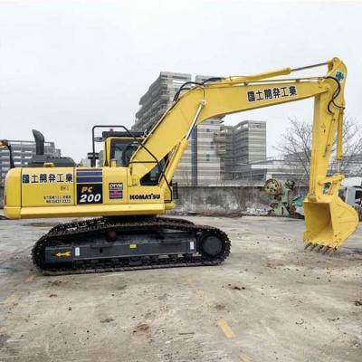 China Originele hydraulische pomp en cilinder Komatsu PC200-8 graafmachine 20 ton in Shanghai Te koop