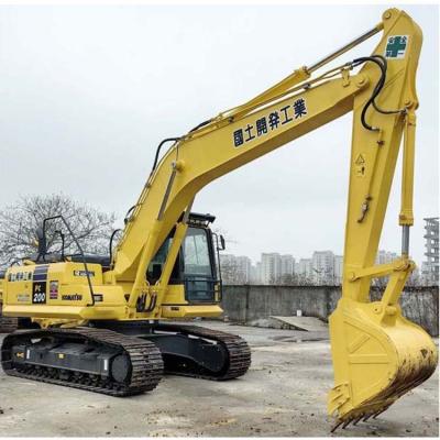 China Originele hydraulische pomp en cilinder Komatsu PC200-8 graafmachine 20 ton in Shanghai Te koop