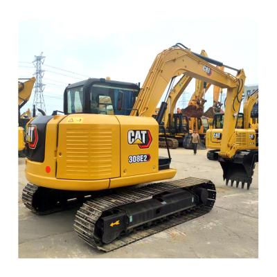Китай Оригинальный 8 тонный мини использованный экскаватор Caterpillar 308E2 В хорошем состоянии продается