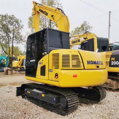 China Boa Saúde Japão Excavadora Komatsu PC70 Original de Cadeia de Arrastão com Horário de Trabalho Baixo à venda