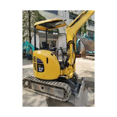 China 2021 Model 2 Ton Used Komatsu PC20MR Mini Excavator with Original Hydraulic Components and Cummins Engine for sale