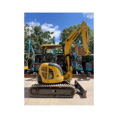 China 2020 Model Komatsu PC35 Mini Excavator with 3.5TON Operating Weight and 0.2m³ Bucket Capacity for sale