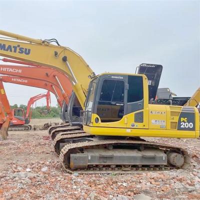 China Used Komatsu PC200-8 Excavator with 19.9 Ton Operating Weight and 0.8 m³ Bucket Capacity 2021 Year Model for sale