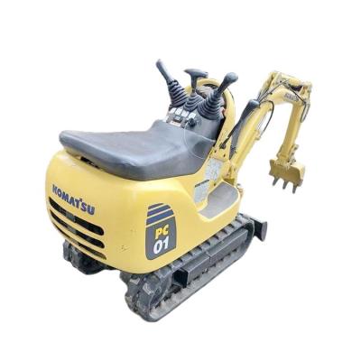 China 2019 Komatsu PC01 Used Excavator with 0.1ton Operating Weight and 0.008m³ Bucket Capacity for sale
