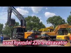 Hyundai R220LC 220LC-9S tweedehands 22ton graafmachine Schaafgraver 1.05m3 2022 model