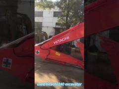 中古掘削機 HITACHI240 オリジナルの水力ポンプ付きの中古クローラー掘削機