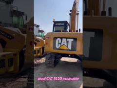 日本 オリジナル 12 トンの古き猫用掘削機 312d 312d2 312d2gc