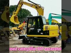 7.1 ton Gebruikte Caterpillar 307D Graafmachine 308 Tweedehands Cat 307 Japan Originele