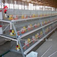 China Day Old Chicks Battery Cage For Broilers 3 Or 4 Tier Galvanized Iris for sale