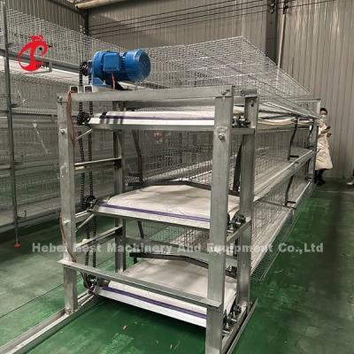 Cina Sistema di gabbia galvanizzata a caldo di pollame in strato bianco in vendita