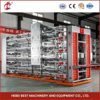 China Poultry Farm Computer Control Automatic Chicken Cage Equipment Modern Sandy for sale