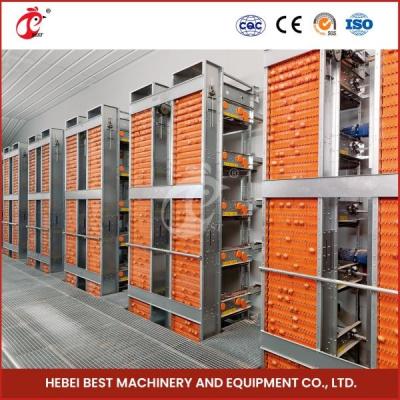 China Nieuwe generatie pluimvee batterij kooi systeem met H-type automatisch ontwerp Sandy Te koop