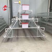 China 3-Tier Galvanized Poultry Cage System Mia for sale