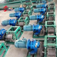 China 3 Scrapers Chicken Waste Processing Machine , Chicken Manure Scraper 8 Wheels Doris for sale