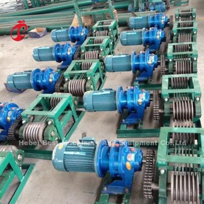 China 3 Scrapers Chicken Waste Processing Machine , Chicken Manure Scraper 8 Wheels Doris for sale