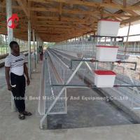 China A type Broilers Battery Cage Poultry Farming ISO14001 Doris for sale