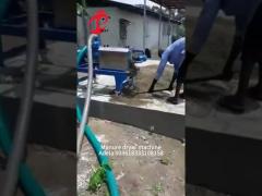 2ton het Systeem ISO, de Machine van de mestverwerking van de Kippenmest om Mest Adela Schoon te maken