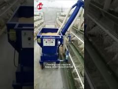 Een Type en h-Type de Kip van de Aanpassingsgrootte Automatische het Voeden Kar Adela