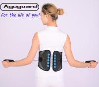 China Breathable Neoprene Lumbar Back Support Brace with Adjustable Straps Medium Support for sale
